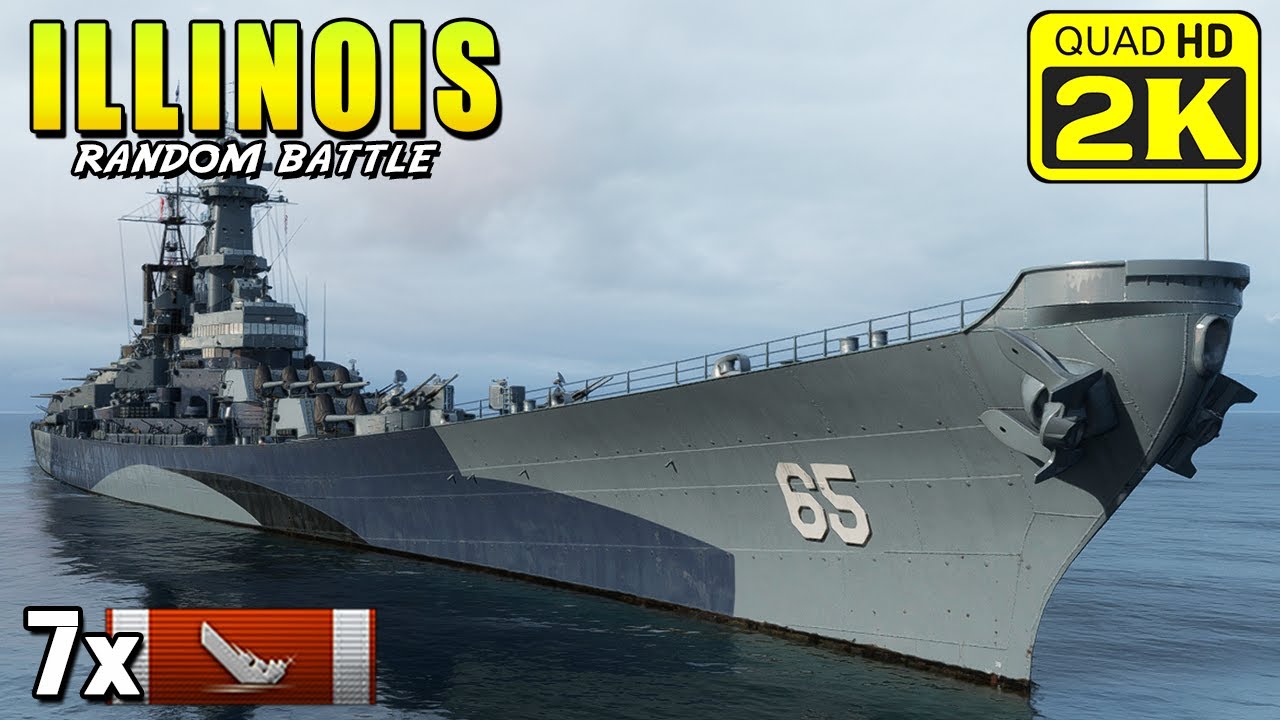 Battleship Illinois - Des Moines with battleship armor - YouTube