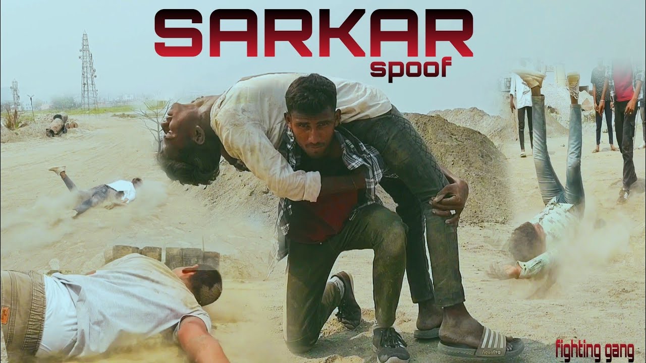 SARKAR MOVIE SPOOF/BEST FIGHT SCENE CINEMATIC VIDEO/FIGHTING GANG/ NEW ...