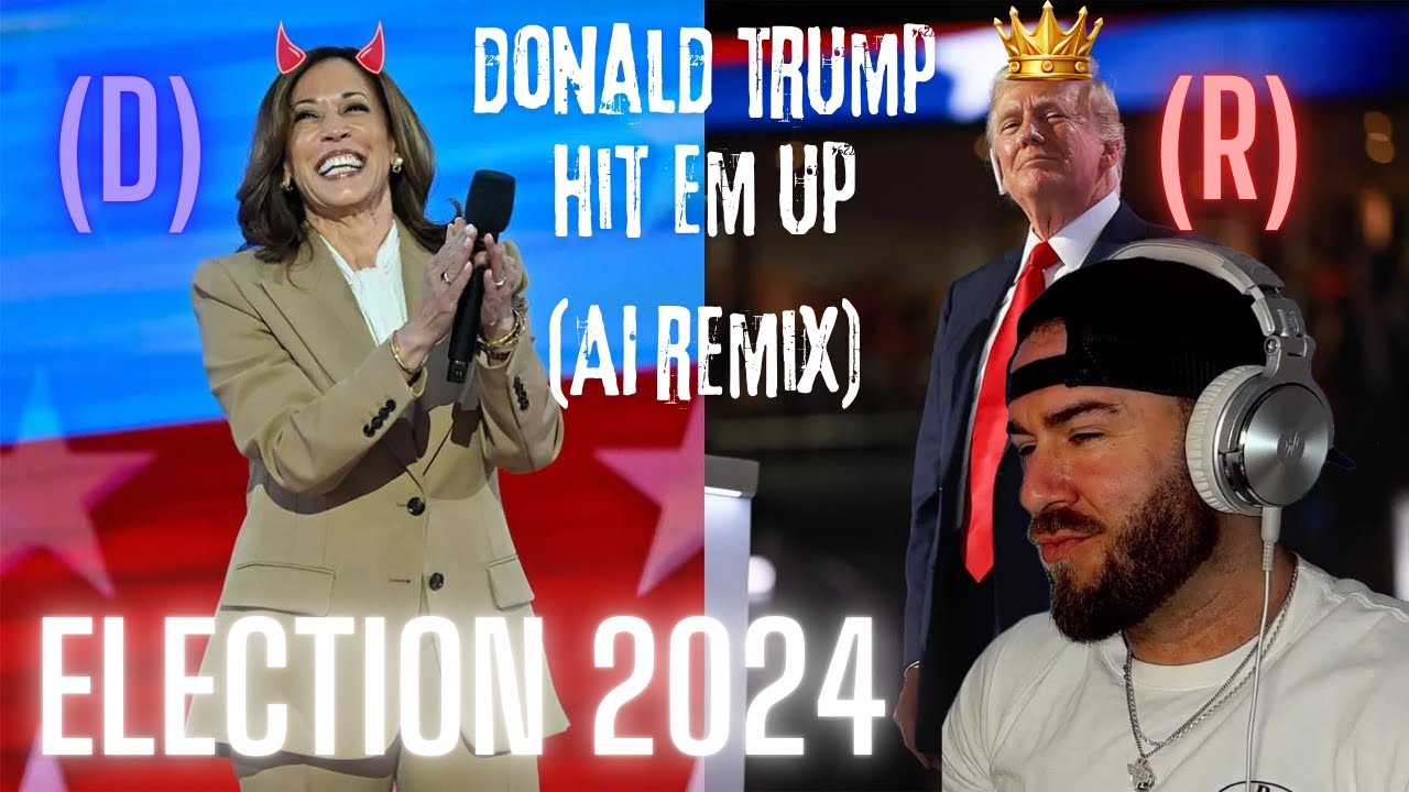 GOAT RAPPER!!!!! Donald Trump (AI) - Hit Em Up (Kamala Diss) He Went In ...