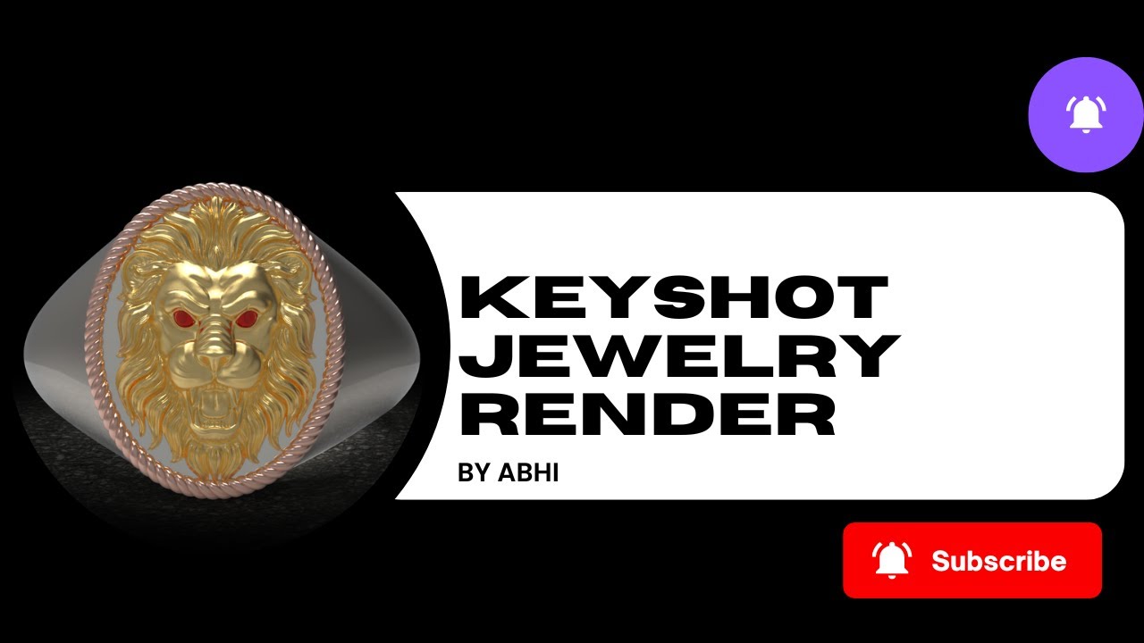 jewelry render with keyshot | ring | Gemvision Matrix | jewelry ...