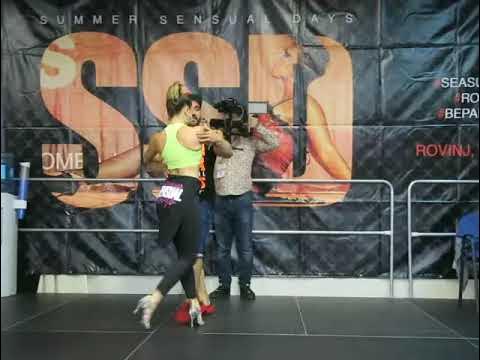 Dario y Sara - Advanced Sensual Bachata workshop with counts - YouTube
