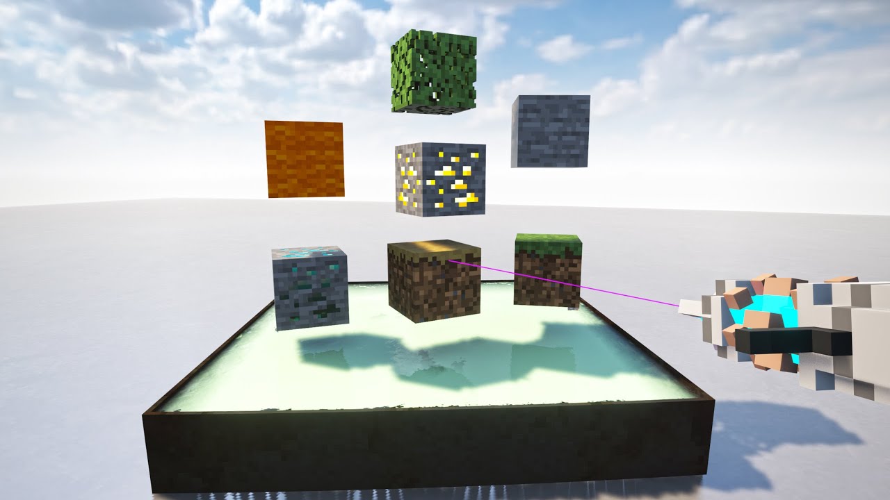 Acid Pool Vs Minecraft Blocks| Teardown NG - YouTube
