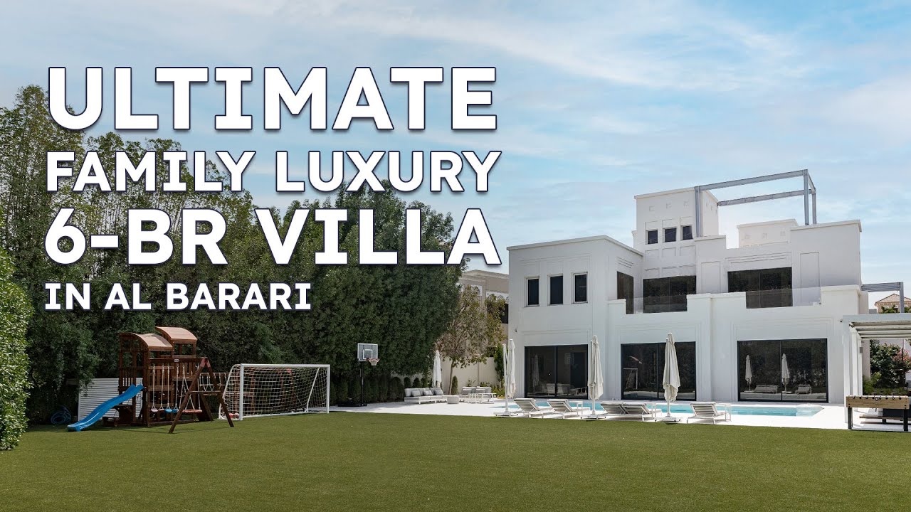 The ULTIMATE luxury family living: 6-BR for sale in exclusive Al Barari ...