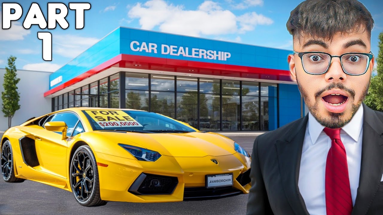 I Started A Car Selling Business - Car Dealer Simulator - Part 1 - YouTube