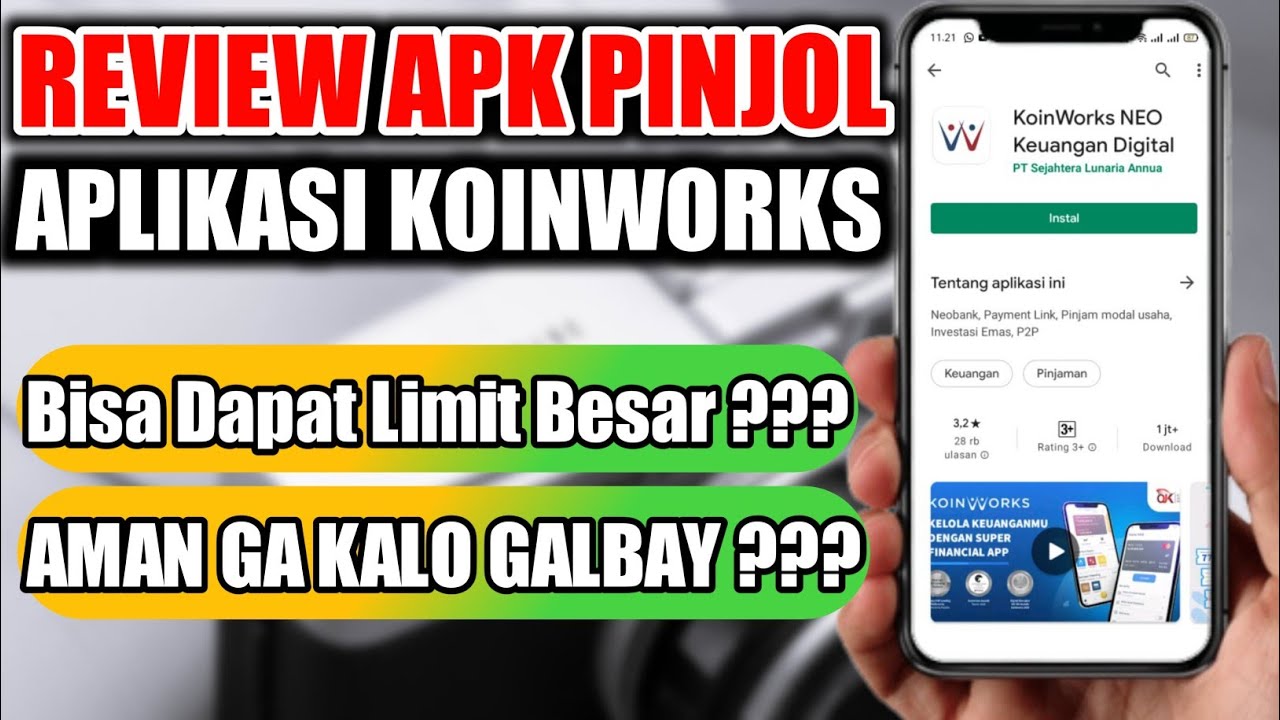 Terbaru !! Review Aplikasi Pinjol & Bank Digital KoinWorks - Masih ...