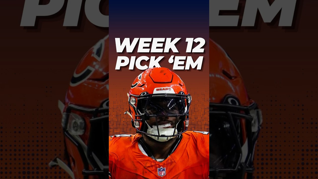 Week 12 NFL Picks 🏈🤑 - YouTube