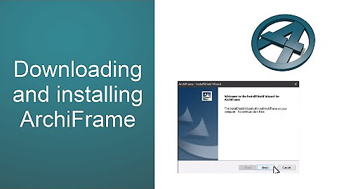 ArchiFrame Getting Started Series - YouTube