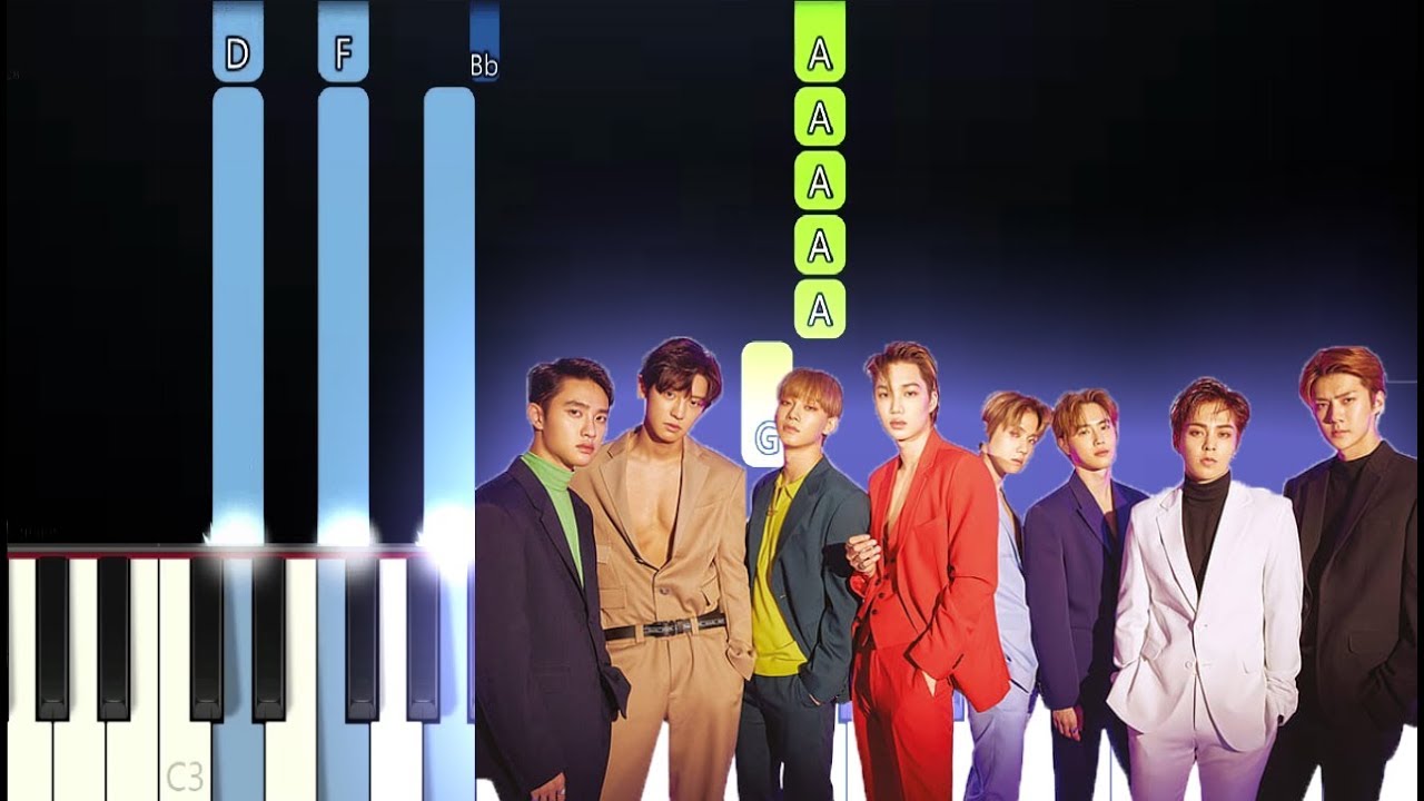 EXO 엑소 'Obsession' (Piano Tutorial) - YouTube