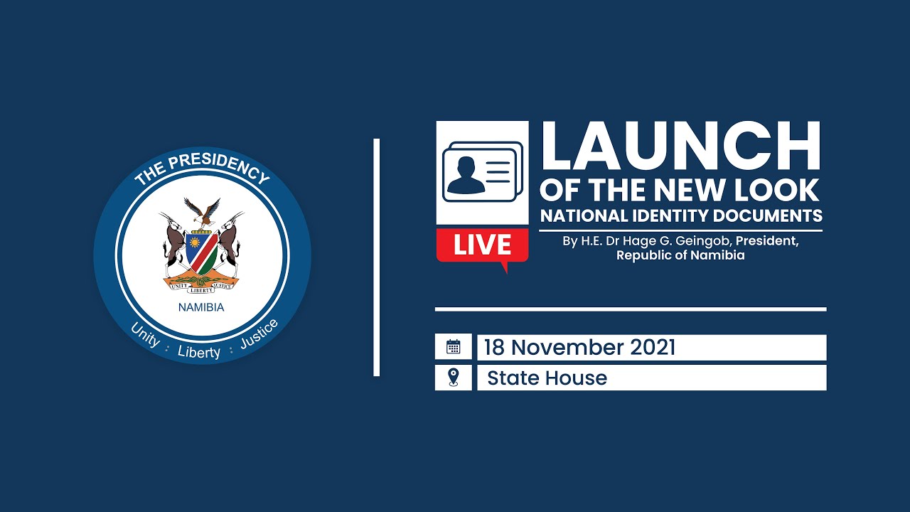 Official Launch the New Look National Identity Documents. - YouTube