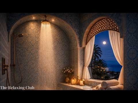 🚿 ARABIAN NIGHT SHOWER – 5 Hours of Warm Shower for Deep Sleep | The Relaxing Club