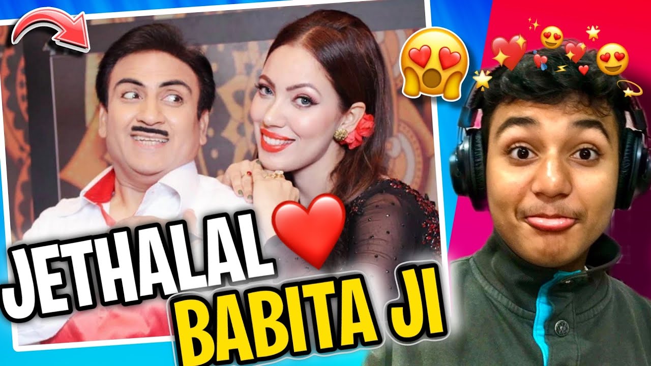 JETHALAL BABITA JI😍 PYAAR MEMES 🤡⚡ - YouTube