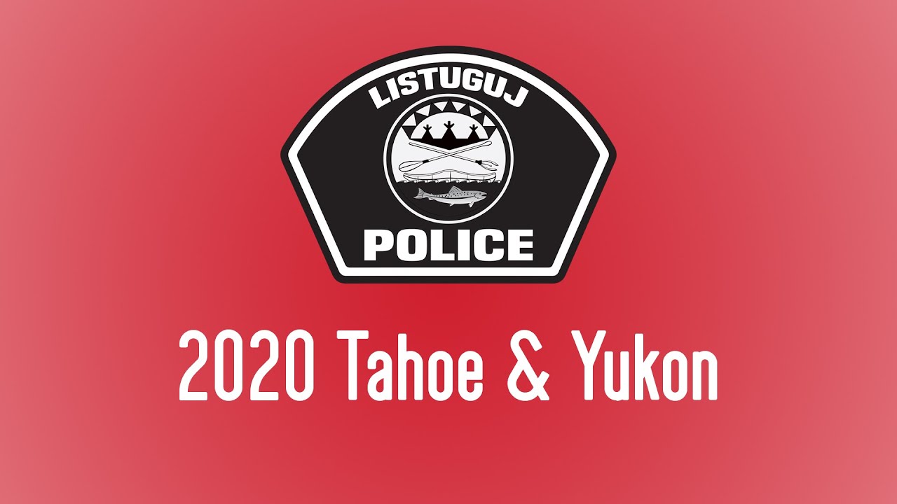 Listuguj Police Dpt. - 2020 Tahoe & Yukon bluePRINT® Build - YouTube
