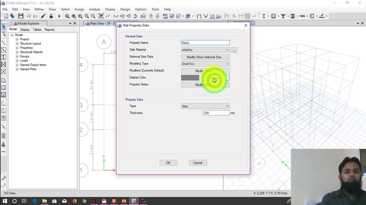 Analysis and Design of a RCC building - Part 2 - Defining materials and ...