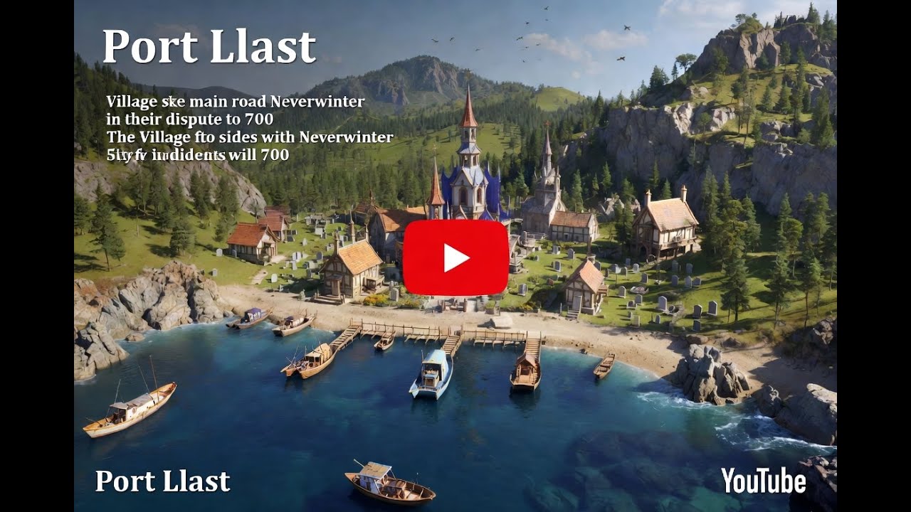 Port Llast | Biblioteka Forgotten Ralms - YouTube