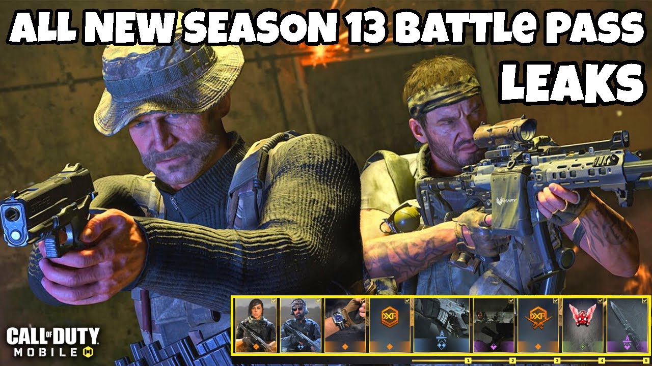 SEASON 13 Battle Pass Character + Weapon Maps Leaks CODM | Cod Mobile ...