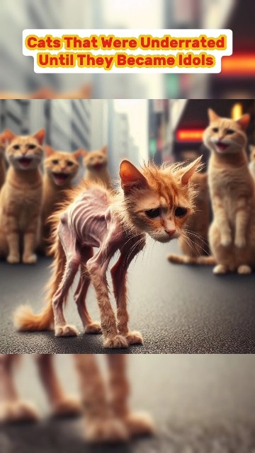 The Cat That Was Underestimated Until It Became Idol 🥰 #cats #cat # ...