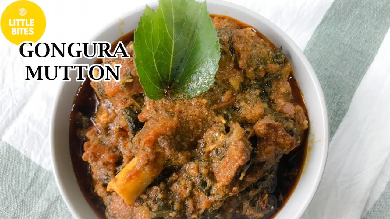 GONGURA MUTTON RECIPE - YouTube