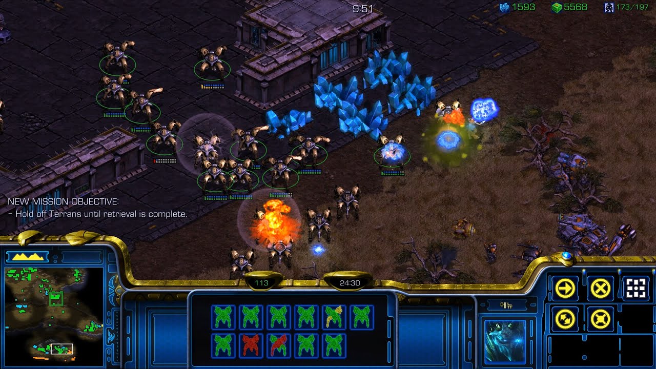 스타크래프트 알터네이트 캠페인 - [대의회] Conclave : 9. [타소니스 침공] Invasion of Tarsonis ...