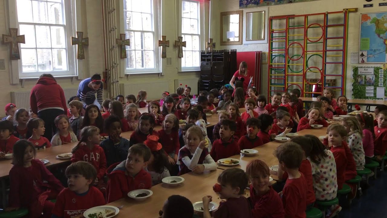 St. Saviour's Primary School KS1 sing the Comic Relief Song 2015 - YouTube