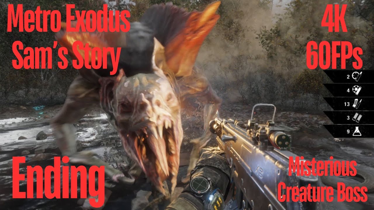 Metro Exodus Sam DLC Gameplay Ending Walkthrough 4K 60FPS - YouTube