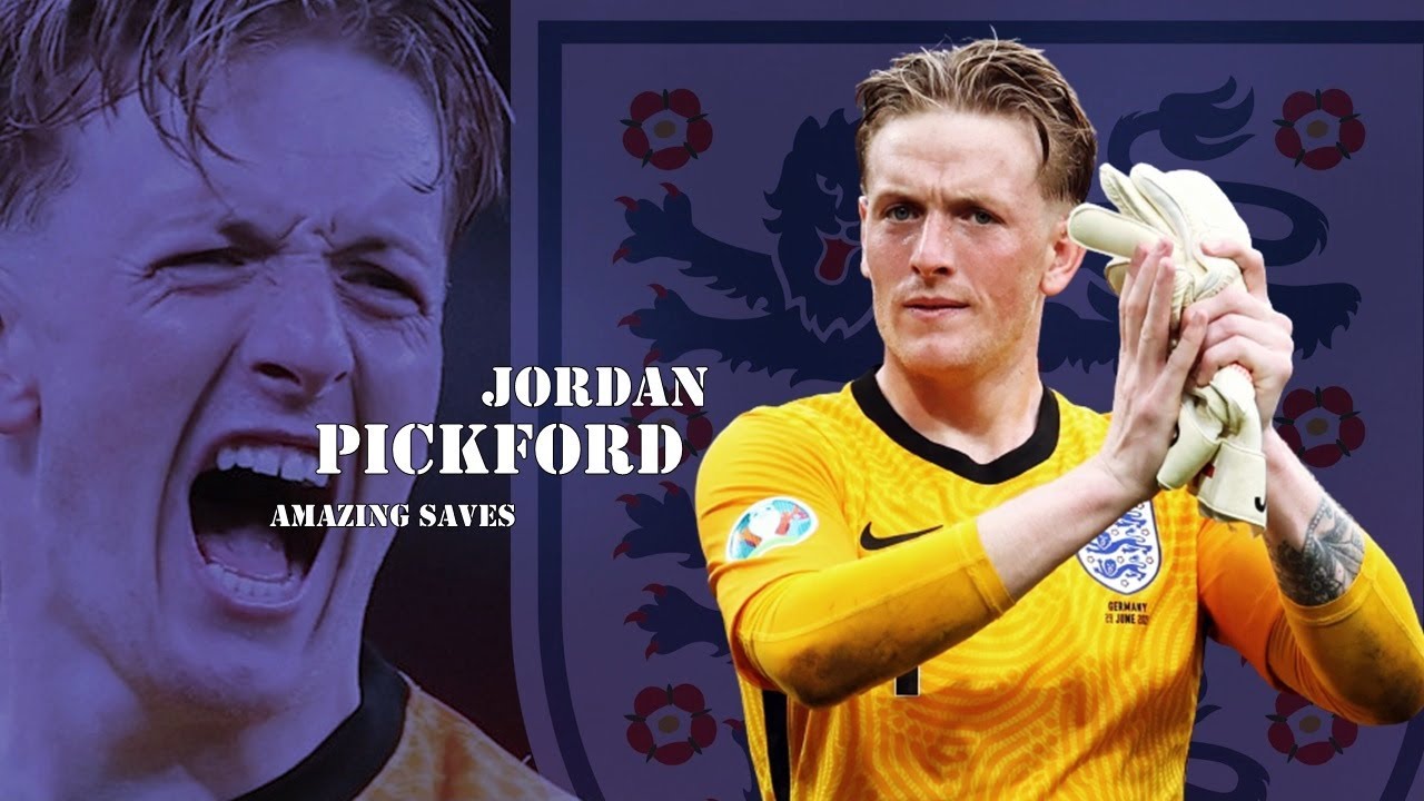 Jordan Pickford Amazing Saves in National Team 2021 | HD - YouTube