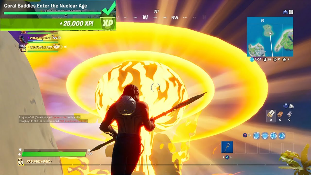 Coral BUDDIES Enter The NUCLEAR Age In Fortnite - YouTube