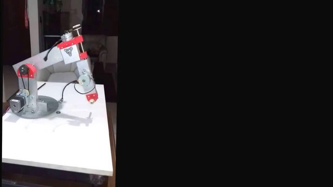 Brazo Robot Casero , Robot Arm Homemade - YouTube