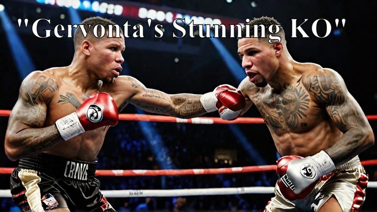 Gervonta Davis KO's Frank Martin: Fight Highlights - YouTube