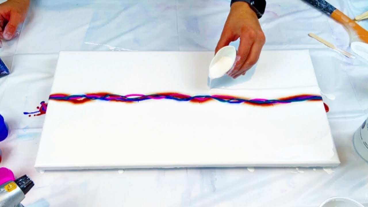 #141 - Stunning, Vibrant results using Primary Elements!! | Acrylic ...