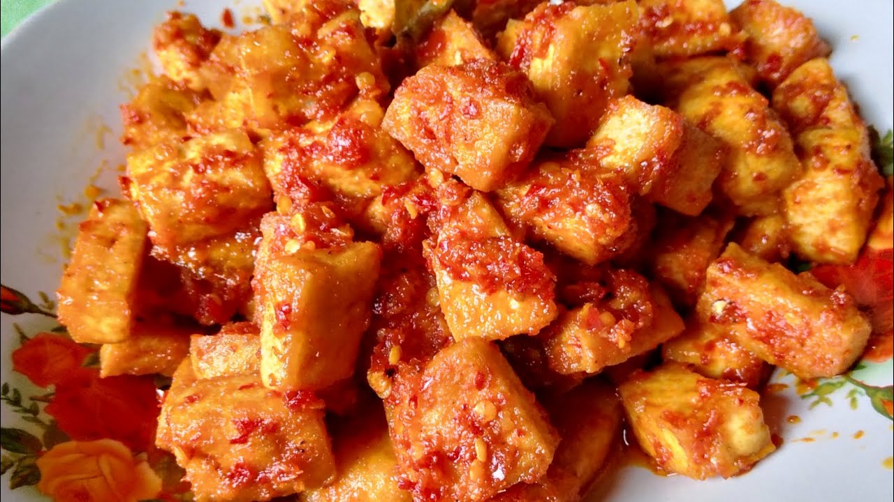 MENU SAT SET TAPI TETAP NIKMAT||RESEP BALADO TAHU SIMPLE - YouTube