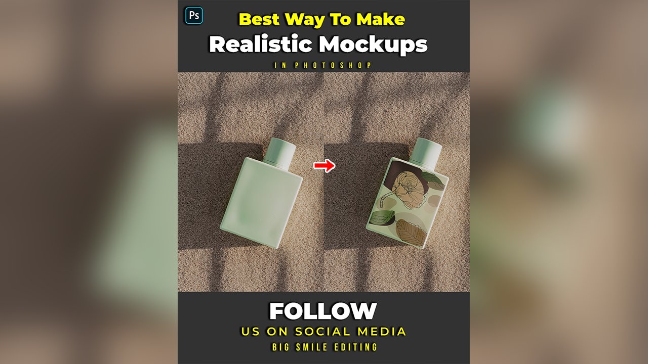 How To Distort The Label Design Around A Bottle Or Any Round Object ...