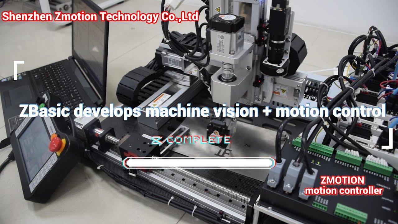China Zmotion, how to control machine motion? (it seems vision control ...