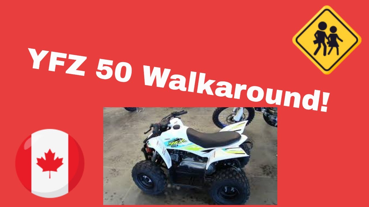 2021 Yamaha YFZ 50 Walkaround! - YouTube