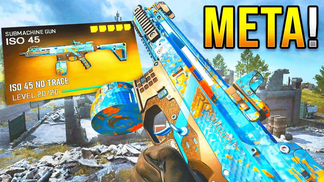 The ISO 45 is the #1 Meta SMG in Warzone! (Best ISO 45 Loadout) - YouTube