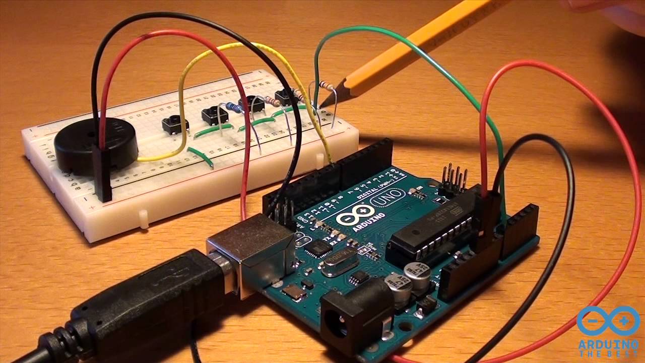 Una tastiera digitale | Progetto 07 | Arduino - The Best - YouTube