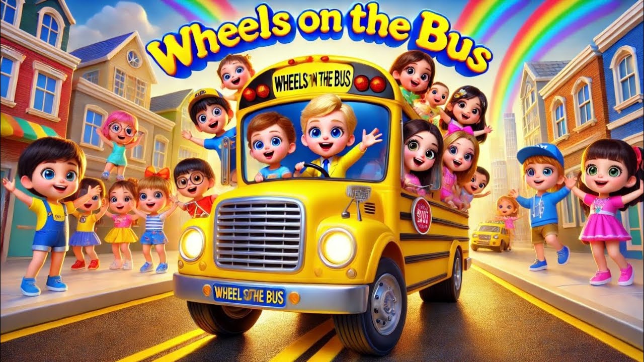 Wheels on the Bus Go Round & Round 🚌🎵 | Ultimate 3D Kids Song | Viral ...