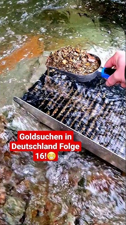 Goldsuchen in Deutschland Folge 16! 😁🌟 #goldwaschen #goldwaschenindeutschland #goldsuchen #gold ...