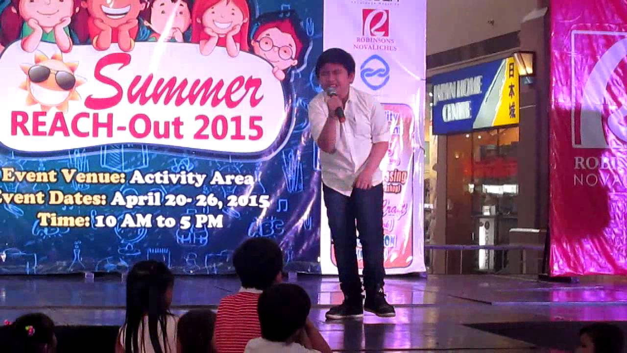 JC TAN SINGS WHO YOU ARE MODE ELLE REACH OUT EVENT APRIL 21 2015 - YouTube