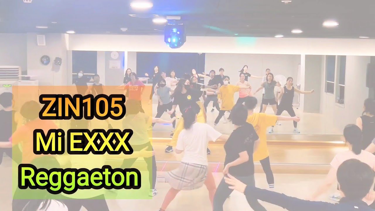 ZIN105/진볼륨105/Mi EXXX/Reggaeton/ZUMBA/ZumbaHani🇰🇷 - YouTube