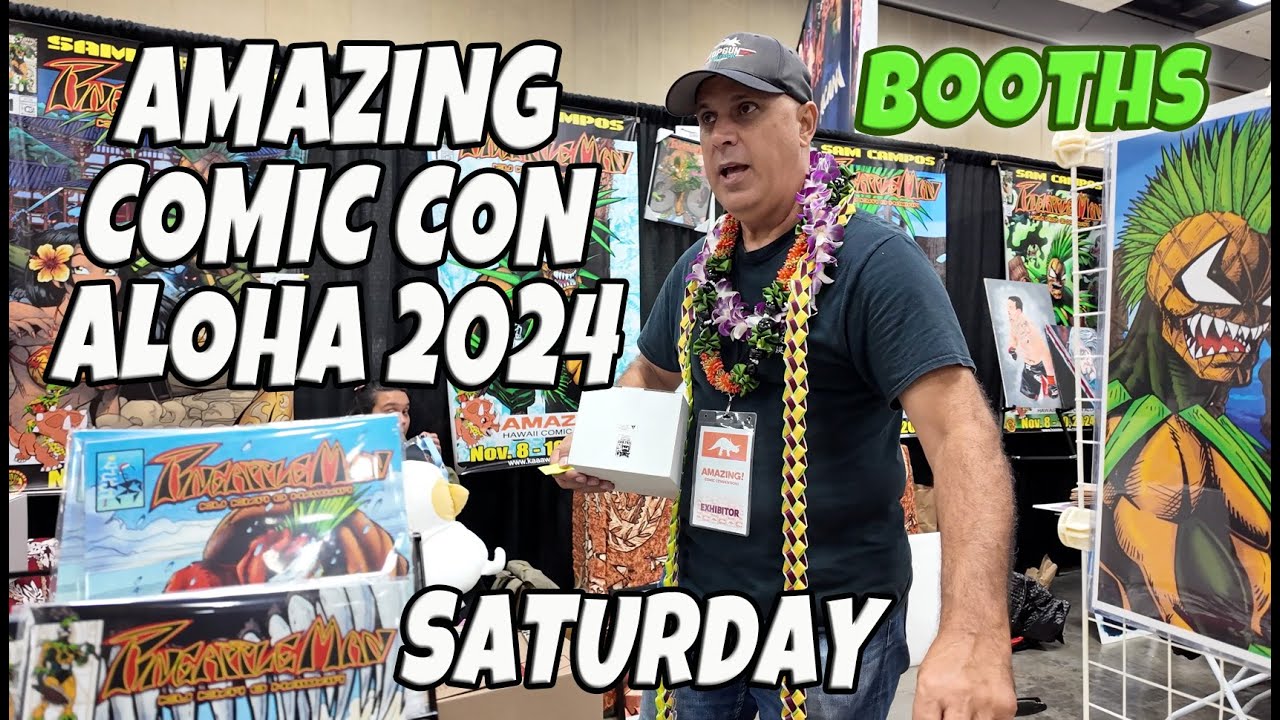 Amazing Comic Con Aloha at the Hawaii Convention Center Saturday ...