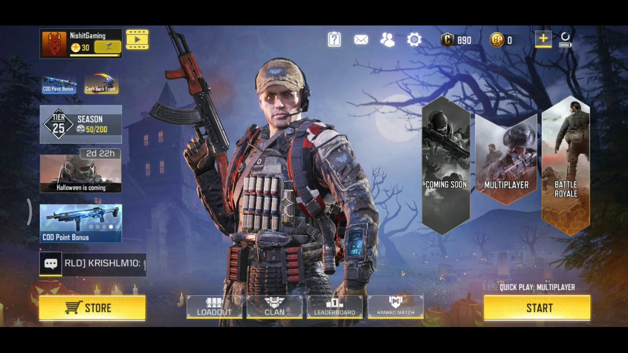 What on new update of COD mobile - YouTube