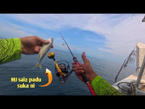 Mancing tenggiri tuas.teknik ambik MJ umpan termenung sekoq saiz padu ...