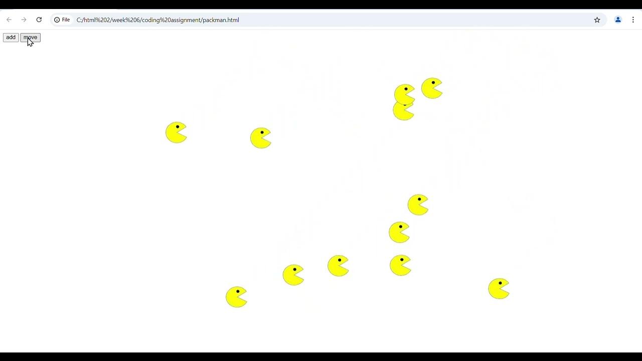 How to create pacman code using html & css - YouTube