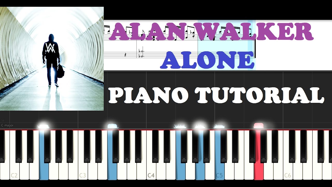 Alan Walker - Alone (Piano Tutorial ) - YouTube