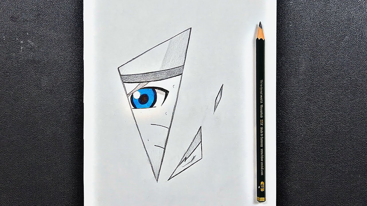 Easy to draw | how to draw Naruto in broken mirror 🪞 step-by-step - YouTube