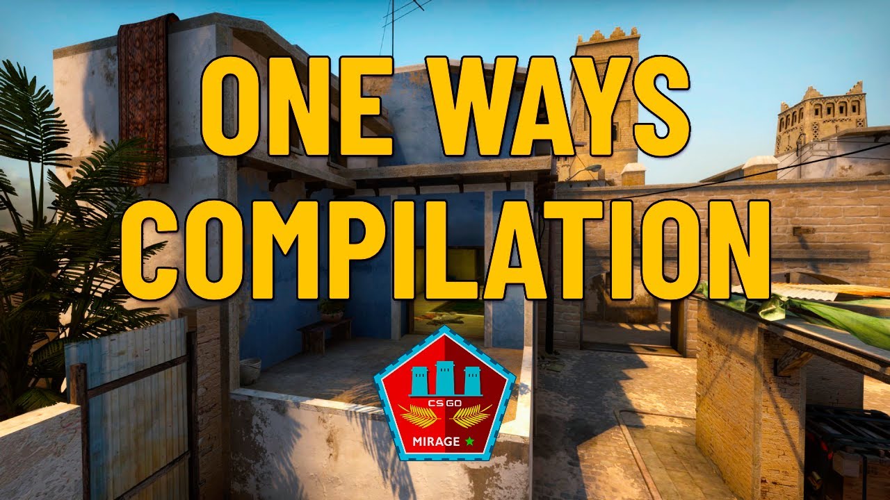 Mirage Apps One Way Smoke Compilation (CS:GO) - YouTube