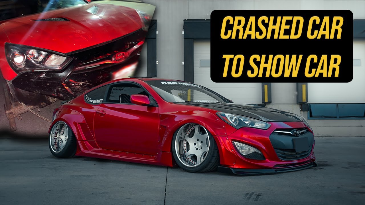 From a CRASHED Car to a Show Car / Michael’s Widebody Hyundai Genesis ...