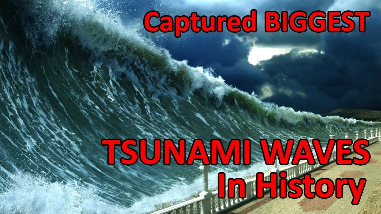 Captured Biggest Tsunami Waves in History #tallestwaves #surfingwaves ...