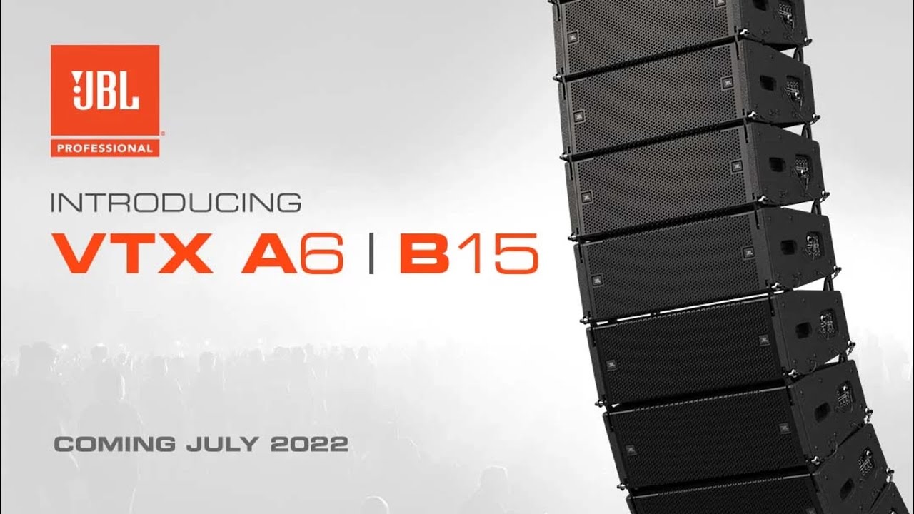 JBL Professional VTX A6 B15 #JBL #proaudio #VTX #live #festiwal #Harman ...