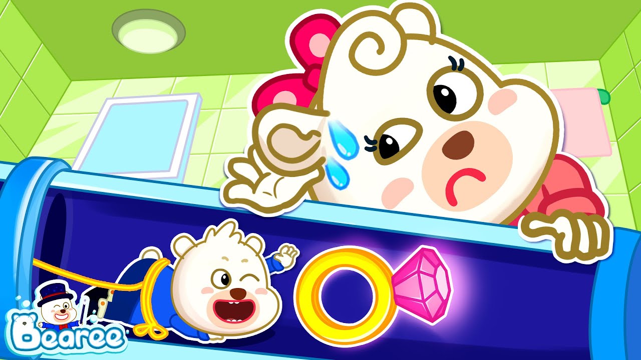 Bearee and Fun Adventure to Find Diamon Ring for Mom | Fun Cartoon for ...